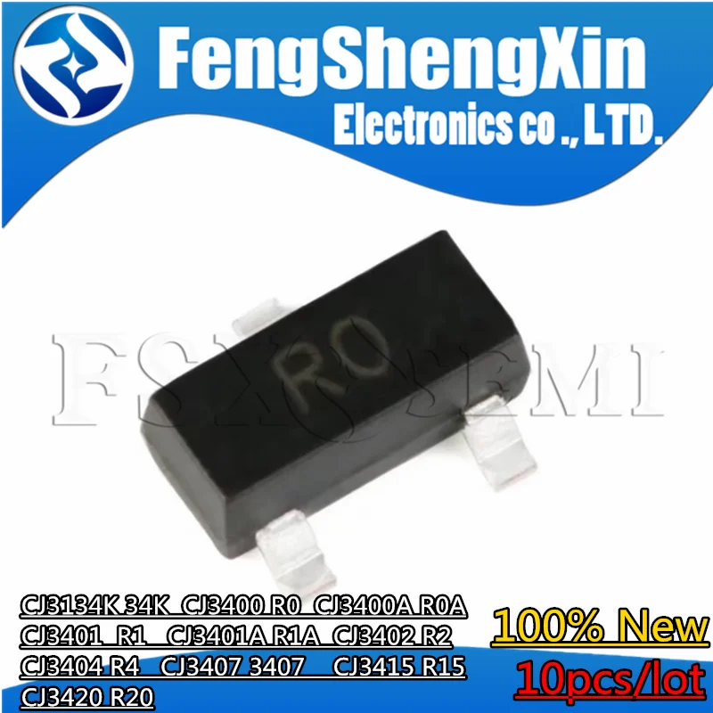 10pcs New CJ3134K 34K CJ3400 R0 CJ3400A R0A CJ3401 R1 CJ3401A R1A ...