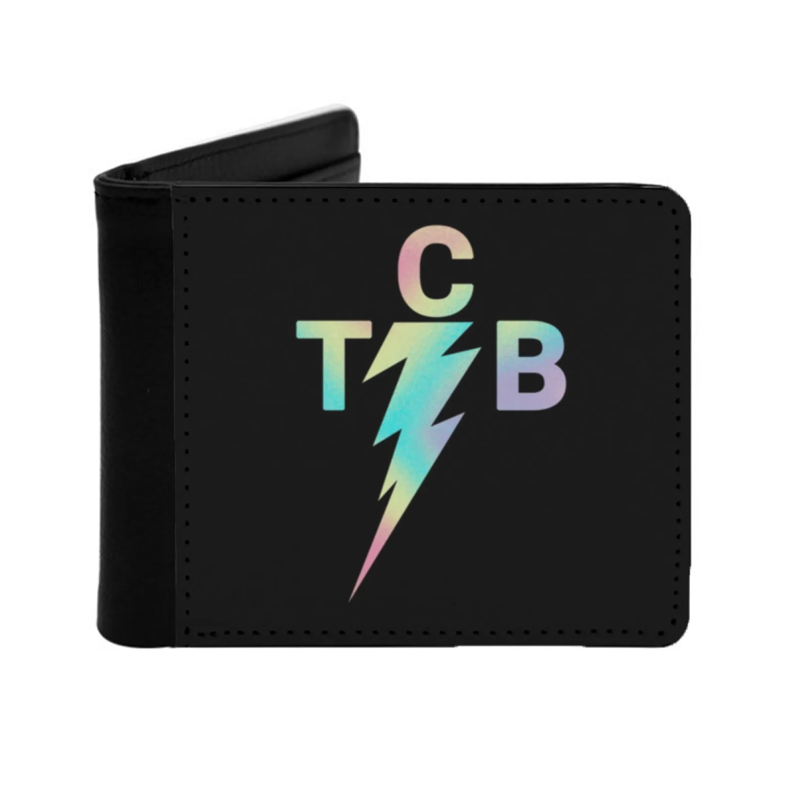Elvis-Tcb-Business-Holographic-Personalized-Men-s-Leather-Wallet-Credit ...