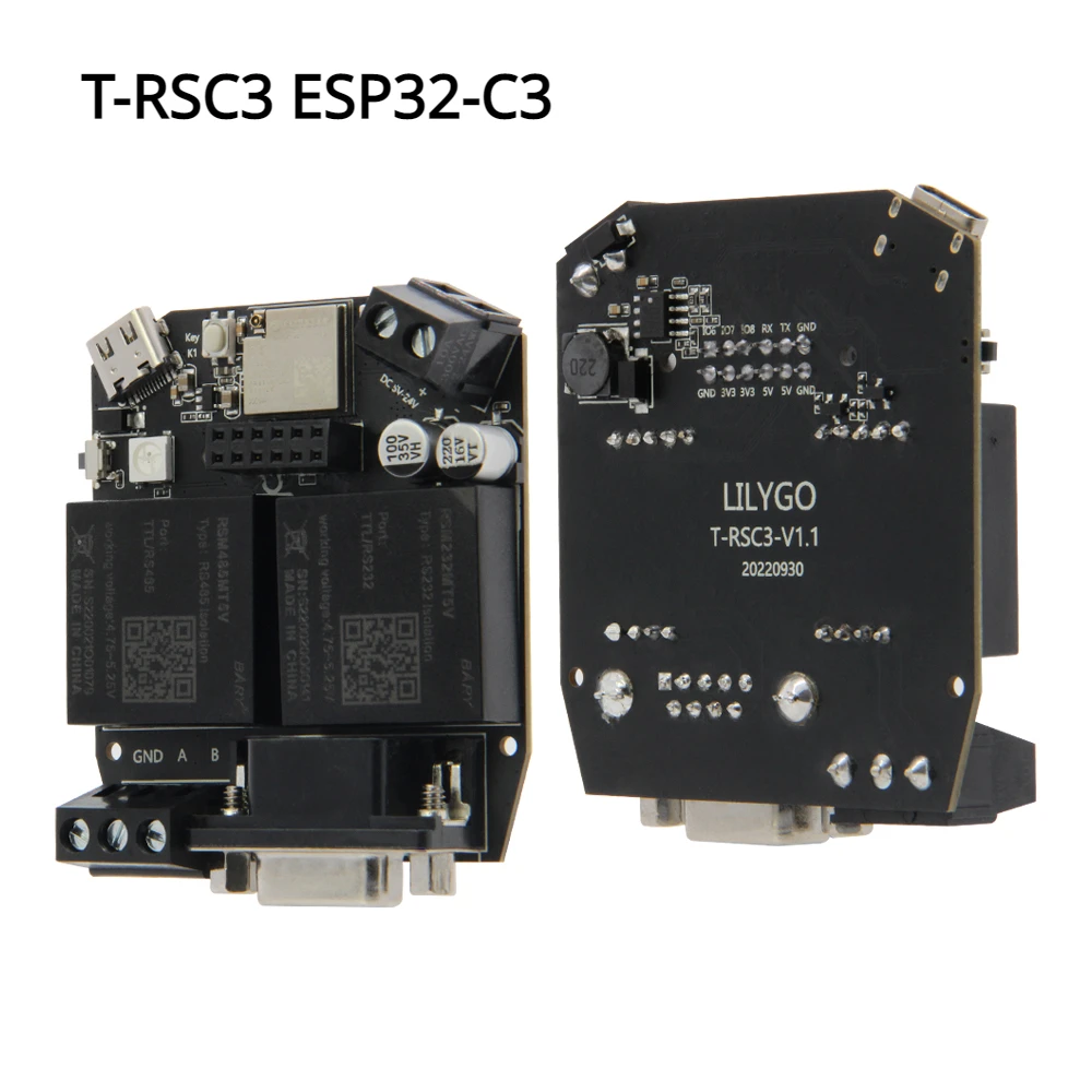 T-RSC3-ESP32-C3-RS232-RS485-5V-Development-Board-WiFi-RSM232MT5V ...