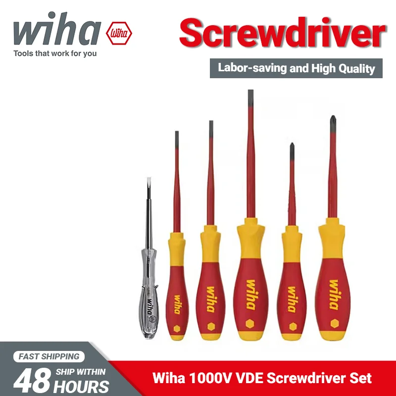 Wiha-1000V-VDE-Insualted-Screwdriver-Set-SoftFinish-Electric-SlimFix ...