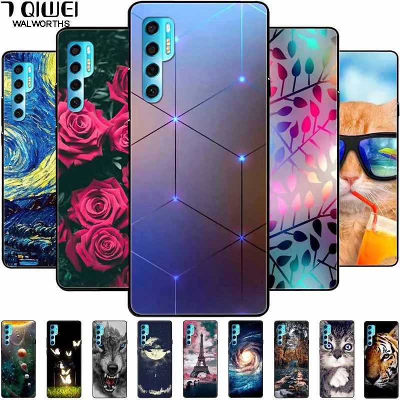 For TCL 20 Pro 5G Case T810H Silicone Bumper Fashion Cartoon TPU Soft ...