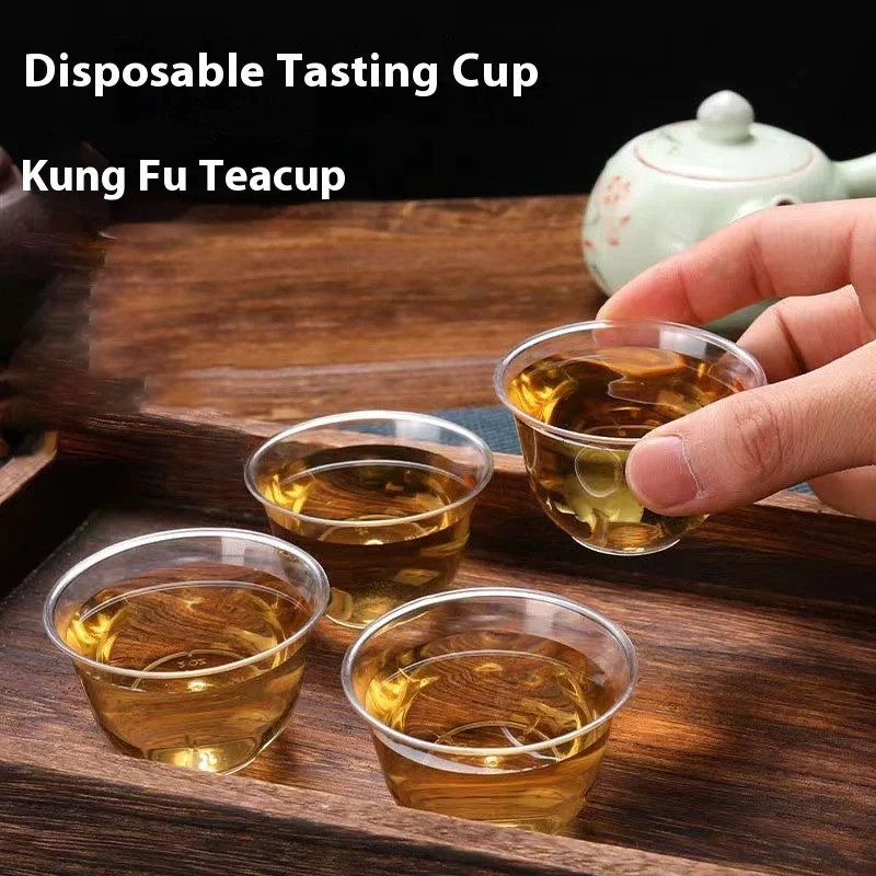 36 transparent tea cups, 55ml, upgraded holder for use and storage ...