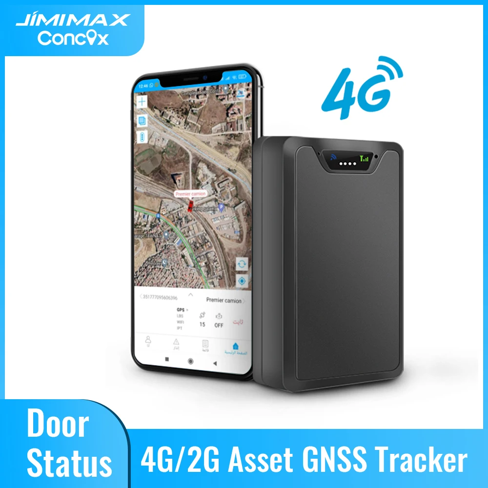 JIMIMAX LL302 자산 추적기 자동차 6000mAH 배터리 4G 사운드 모니터 LTE 자기 GPS 추적 장치, 온도/습도 ...