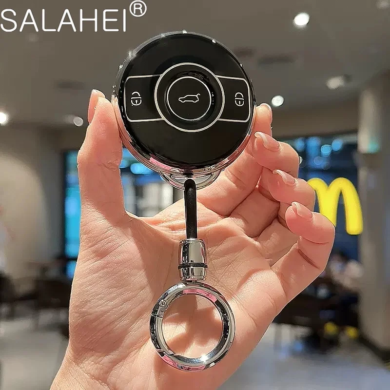 TPU-Car-Key-Case-Fob-Cover-Protect-Shell-Bag-For-Mercedes-Benz-SMART ...