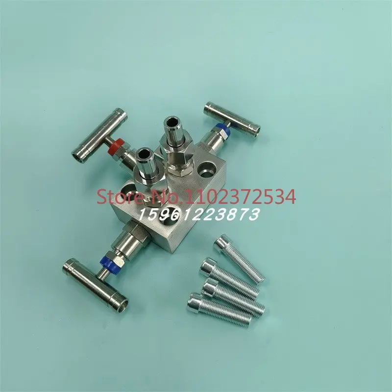 SF-2B integrated three-valve manifold stainless steel three-valve ...