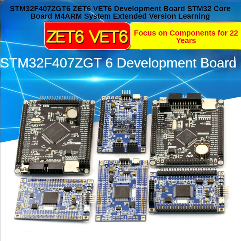 STM32F407ZGT6-ZET6-VET6-Development-Board-STM32-Core-Board-M4ARM-System-Extended-Version ...