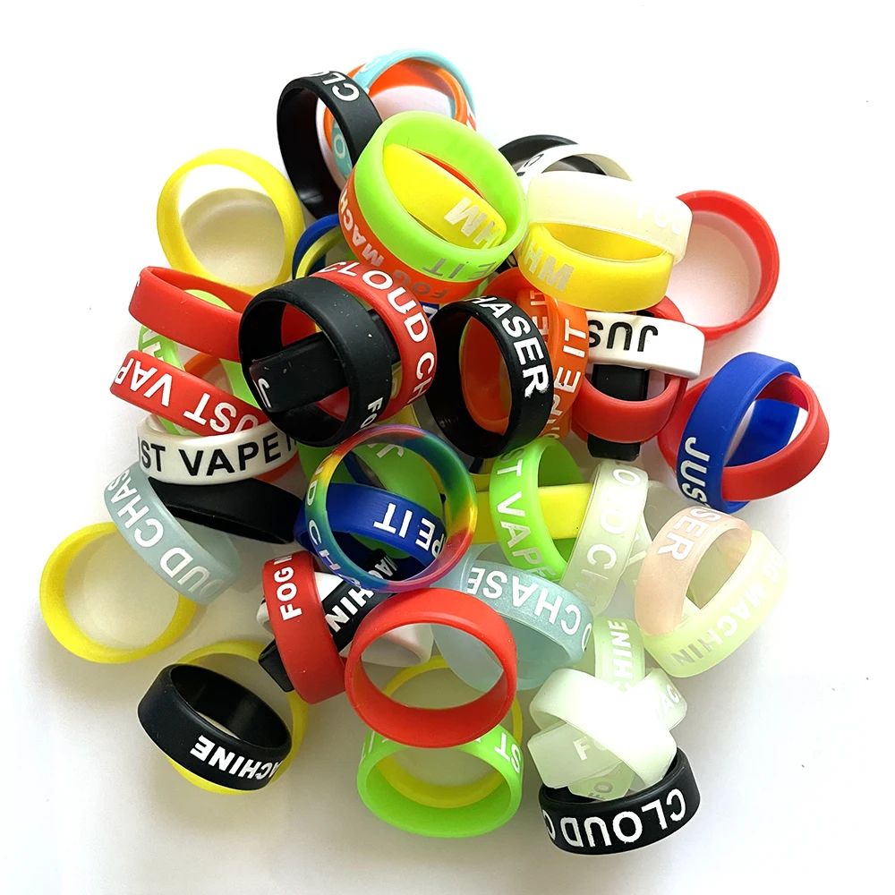 22mm Vape Rings Silicone Anti Slip Band for RBA RDA Tank Mechanical ...
