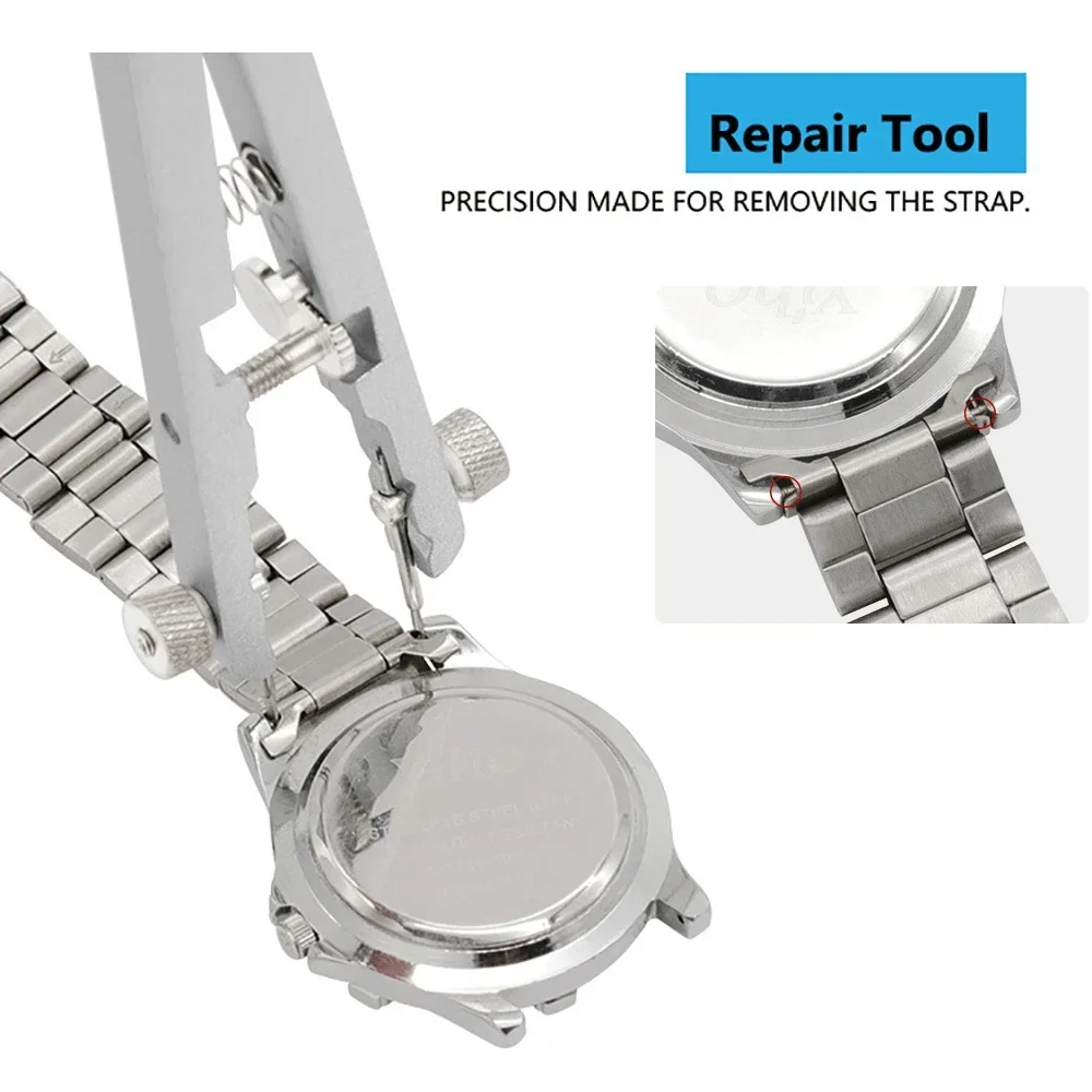 6825 Watch Strap Repair Removing Tool 10 Pins Watchband Aluminum Alloy ...