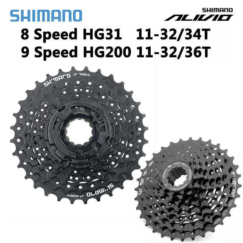 Shimano ALIVIO CS-HG31-8 8 Speed Cassette MTB Flywheel HG200 9S ...