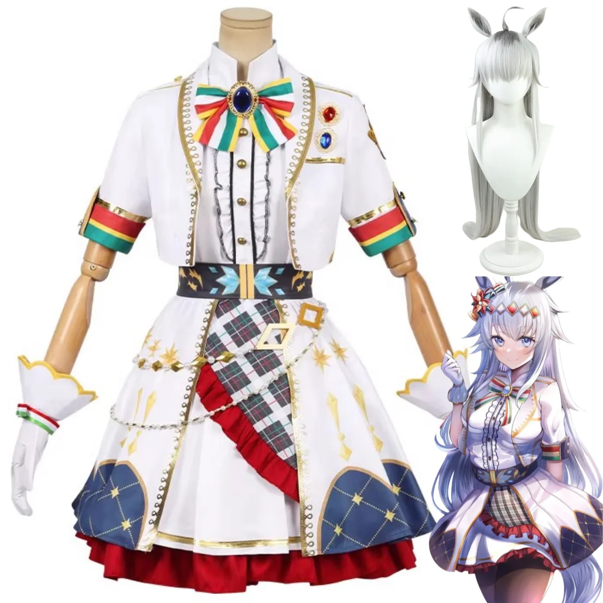 Anime-Game-Umamusume-Pretty-Derby-Oguri-Cap-Cosplay-Costume-Christmas ...
