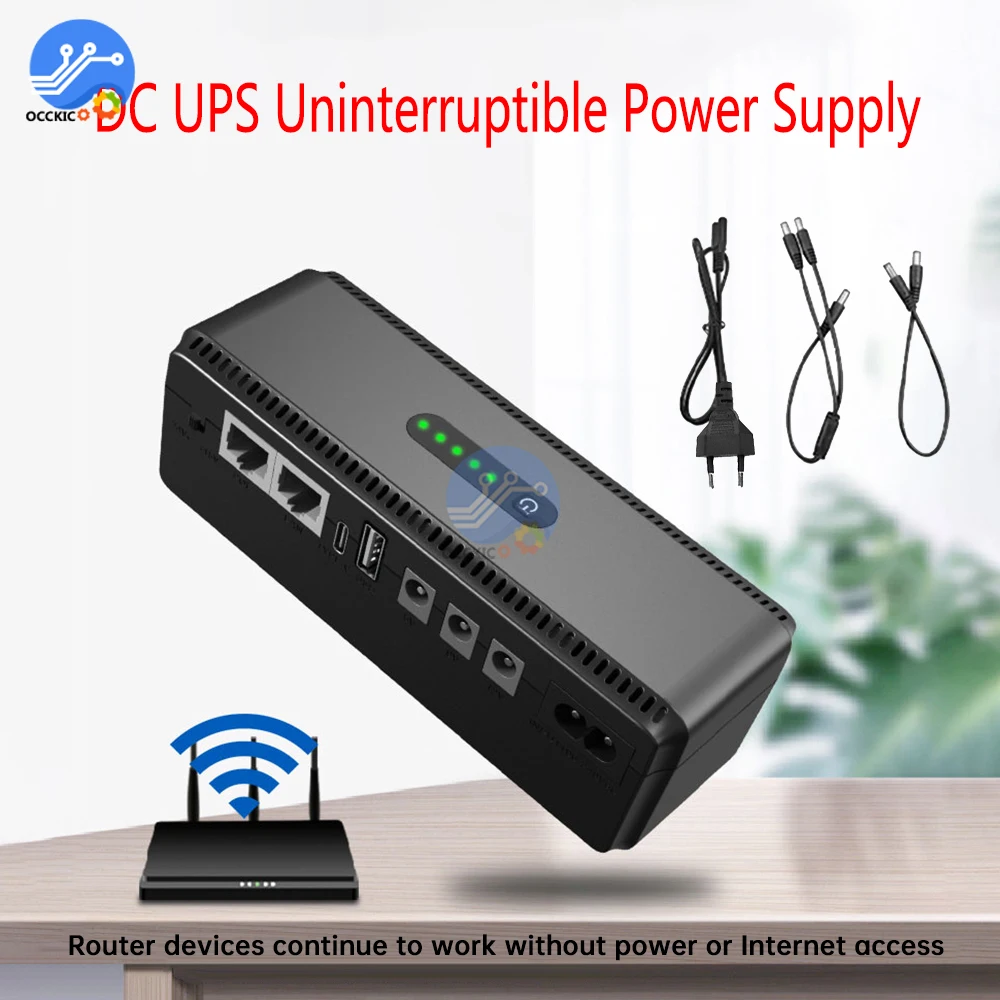 EU-Plug-DC-UPS-Battery-Backup-8800-10400mAh-5V9V12V-1A-2A-Output ...