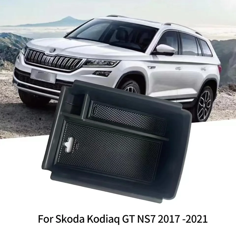 For-Skoda-Kodiaq-GT-car-storage-box-container-holder-stowing-tidying ...