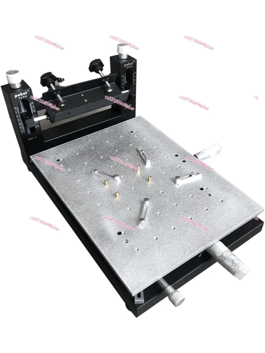 Ultra-alta-precis-o-Screen-Printing-Table-pasta-de-solda-malha-de-a-o ...