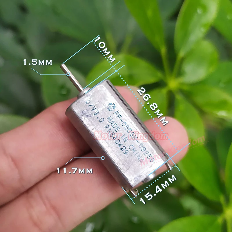 MABUCHI FF 050SK 09250 D/V 9,0 Micro, 5V, 6V, 9V, Mini Motor pequeño de ...