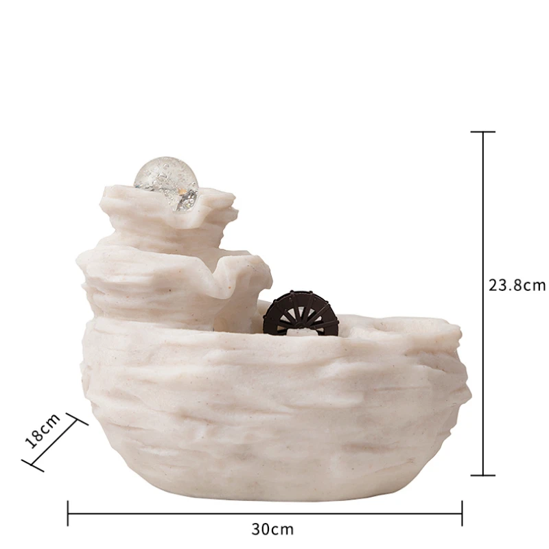 Flowing-Water-Ornaments-Circulating-Water-Living-Room-Fengshui-Wheel ...