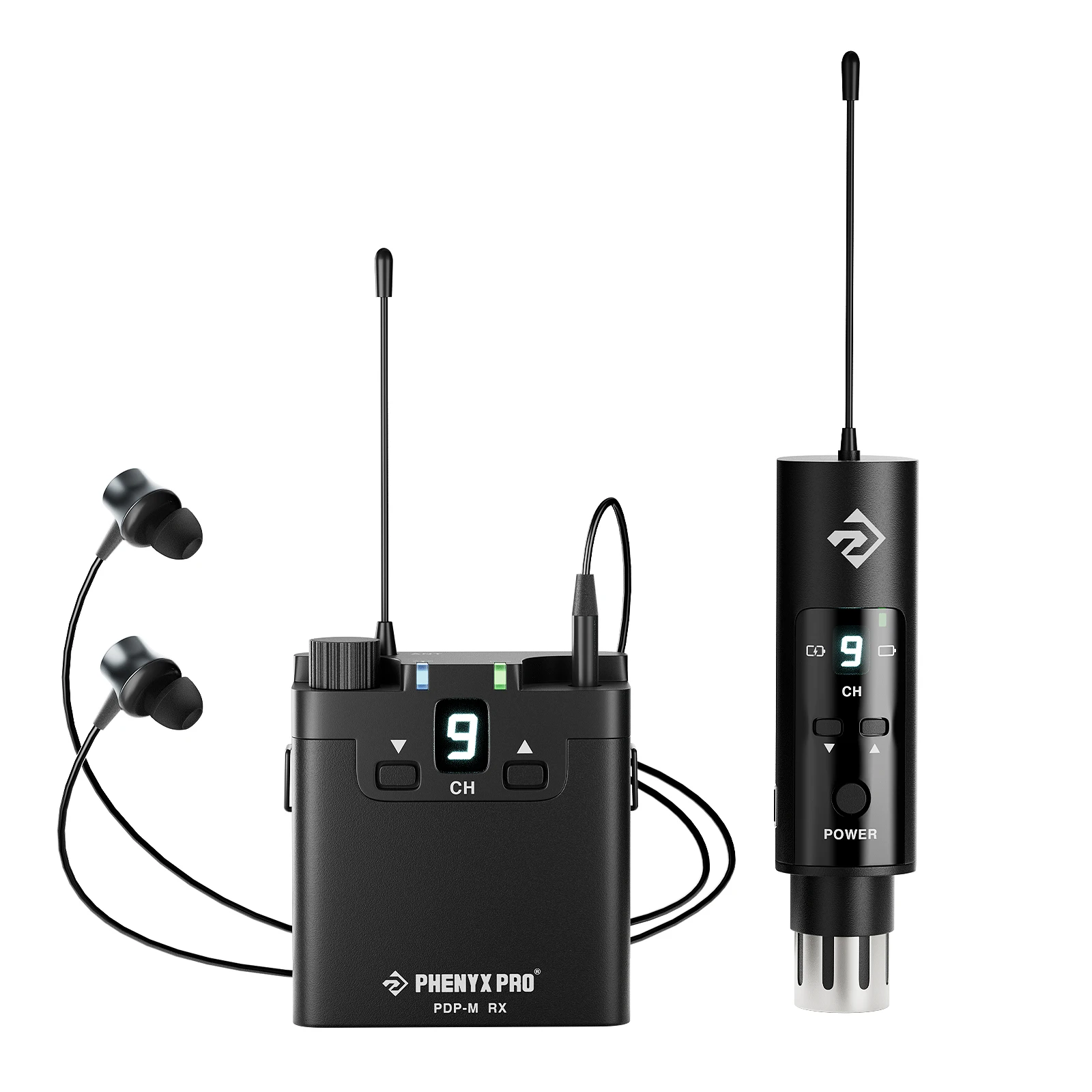 Wireless in-Ear Monitor System Professional IEM w/Stereo Monitoring ...