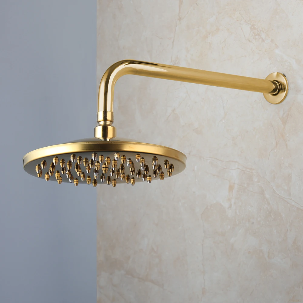 Luxury-Gold-Color-8-inch-Round-OverHead-Rain-Shower-Head-Bathroom ...