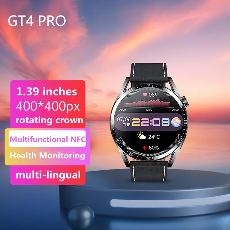 2022 Full Circle Touch Screen Steel Band Luxury Bluetooth Call Men ...