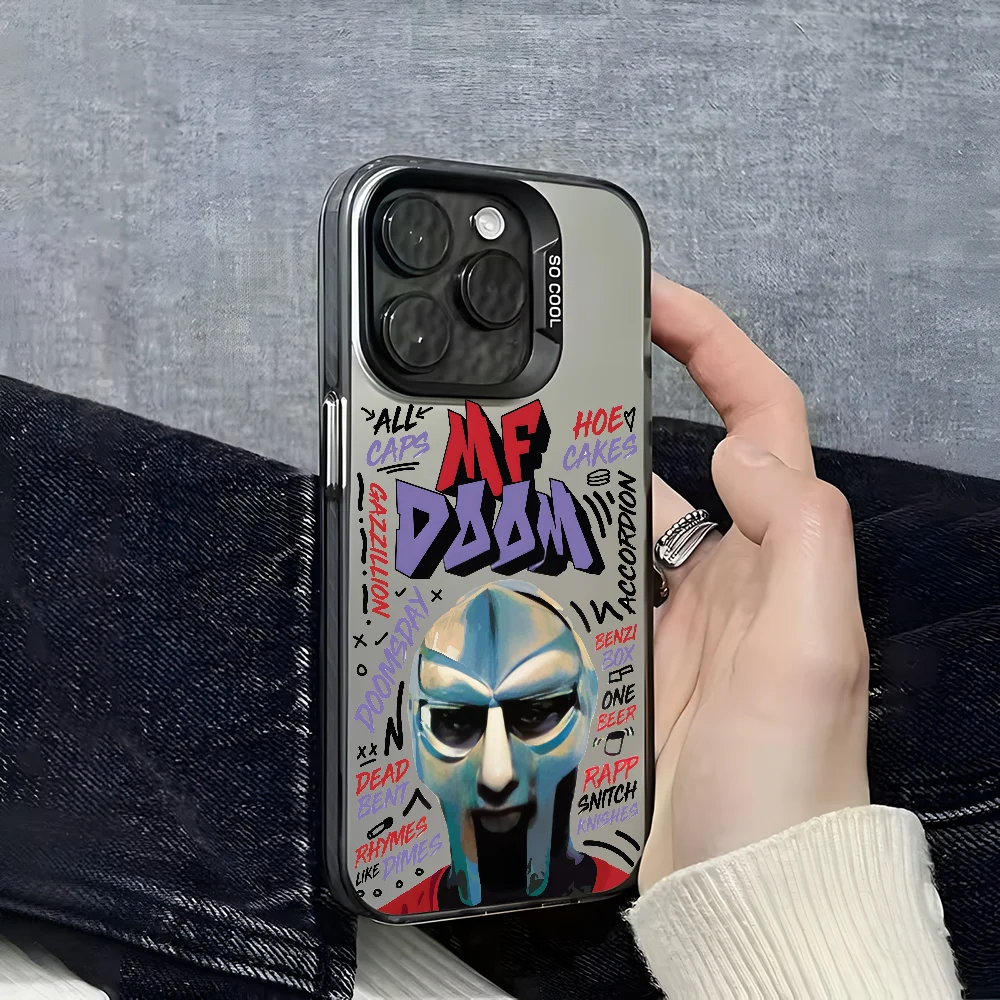MF Doom Madlib Phone Case For iPhone 16 15 14 13 12 11 Pro Max Plus ...