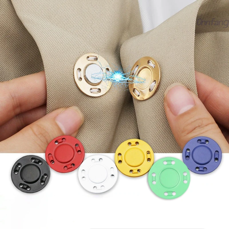 Invisible Sewing Magnetic Button | Snap Buttons Clothing Invisible - 5 ...