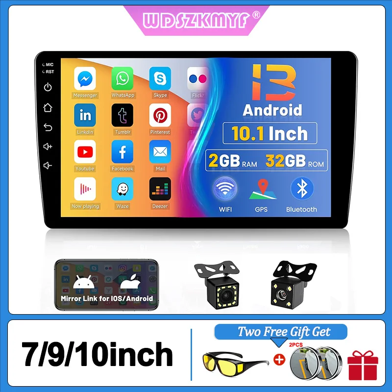 7-9-10-inch-Android13-2-din-Radio-Stereo-Receiver-Player-2G-32G-GPS ...