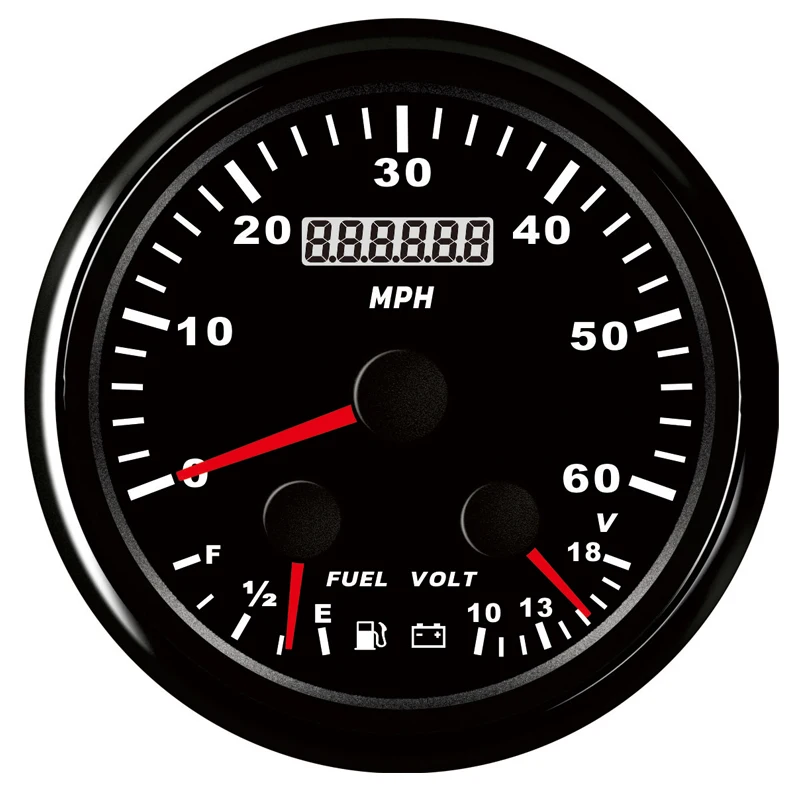 New-Type-3-In-1-Instrument-Panel-Meters-0-60MPH-GPS-Speedometers-0 ...