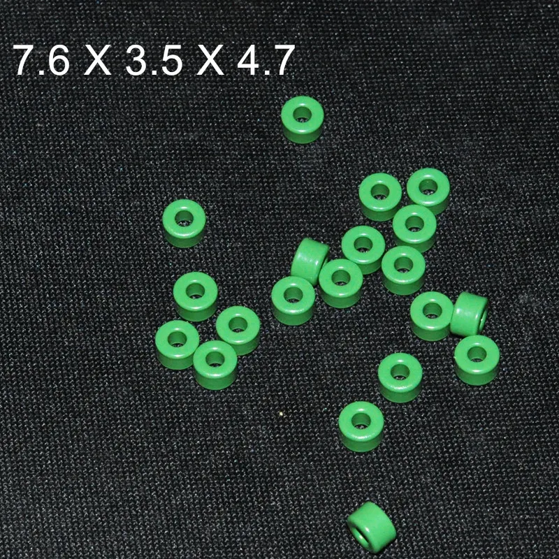 20pcs Ferrite Core EMI Filter 7.6X3.5X4.7mm Ferrite Ring Anti Parasitic ...