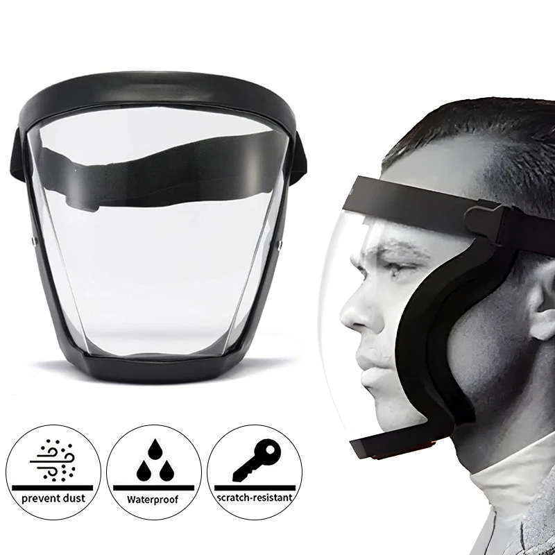 Full-Face-Shield-Mask-Transparent-Head-Eye-Safety-Protective-Cover ...
