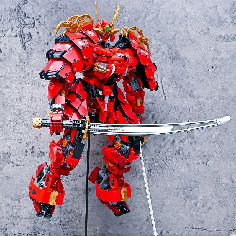 1500pcs-MOC-Japanese-Samurai-Mecha-Building-Blocks-Bricks-Model ...