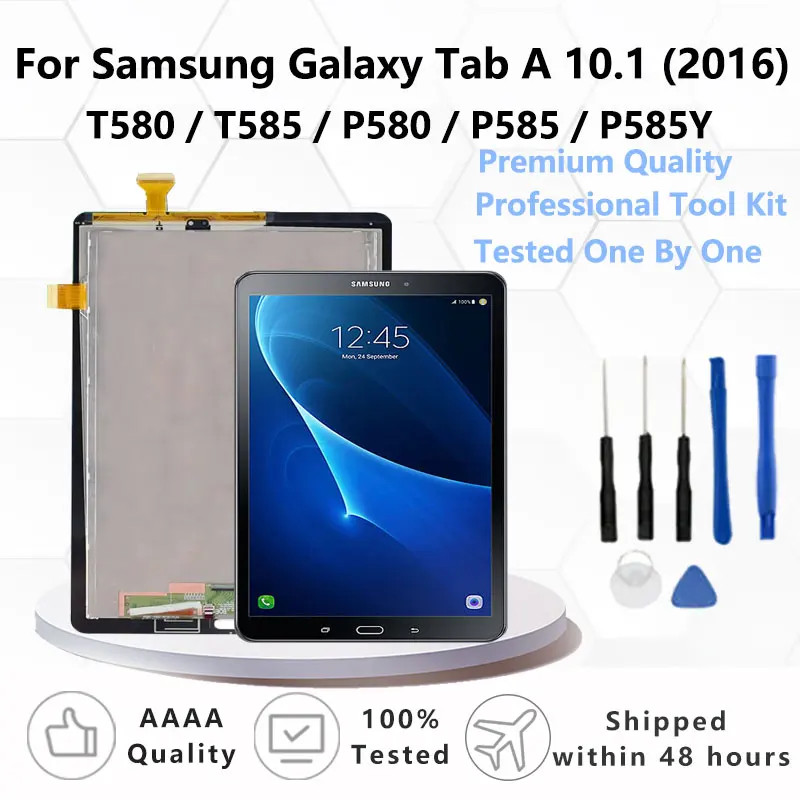 For Samsung Galaxy Tab A 10.1 (2016) SM T580 /T585 / P580 / P585 ...