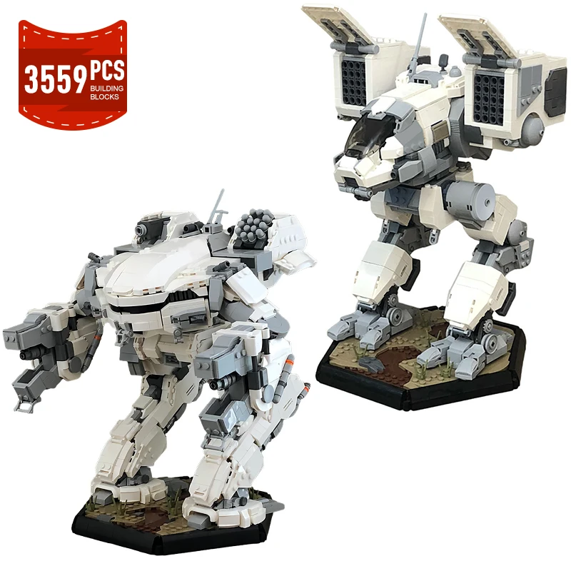 MOC-BattleTeched-Mech-Robot-Building-Block-Game-Action-Fugures ...