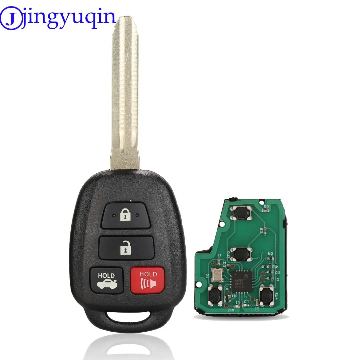 jingyuqin-FCC-GQ4-52T-KYDZ-Replacement-Keyless-Entry-Remote-Car-Key-Fob ...