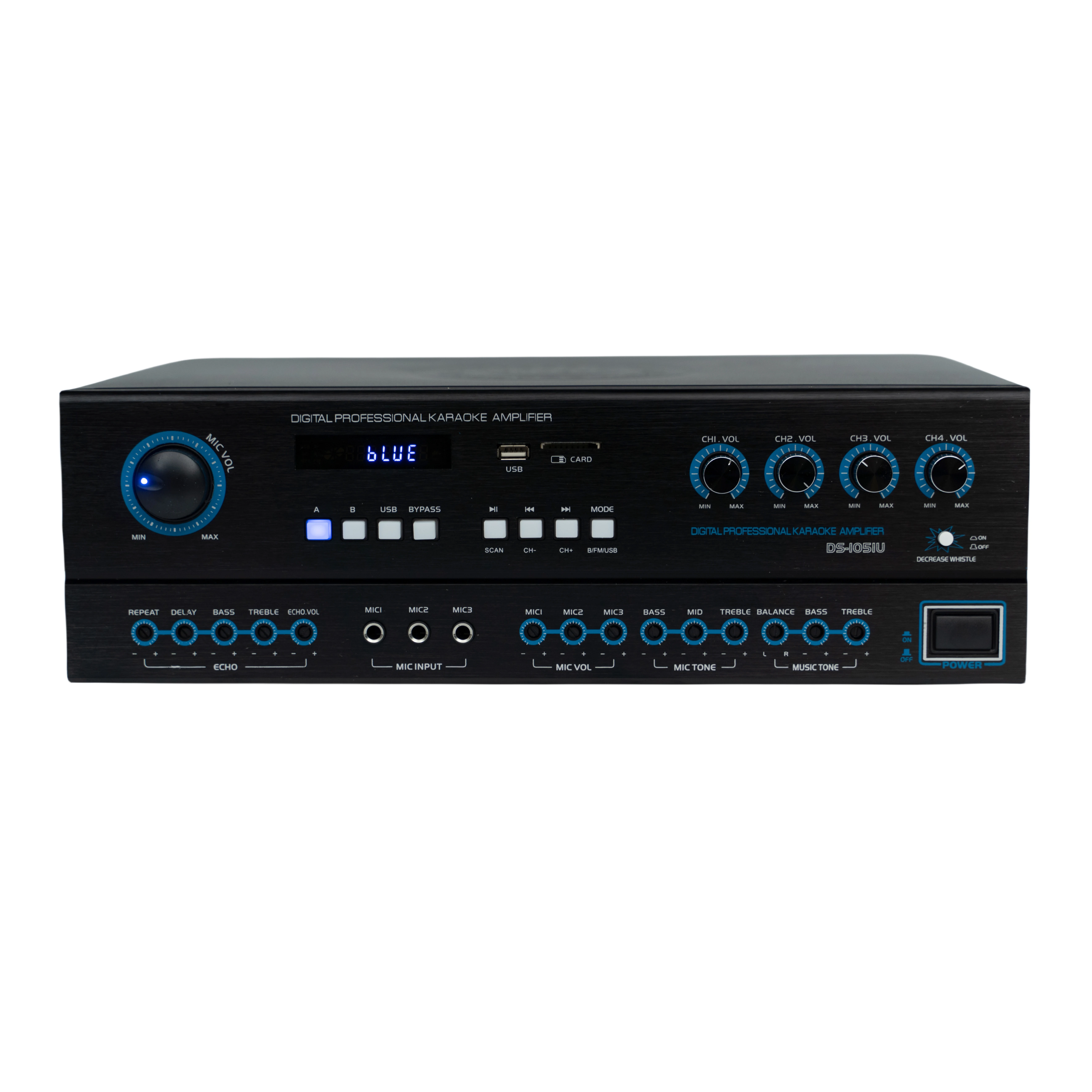 USB-SD-card-Bluetooth-microphone-FM-record-function-12V-DC-output ...