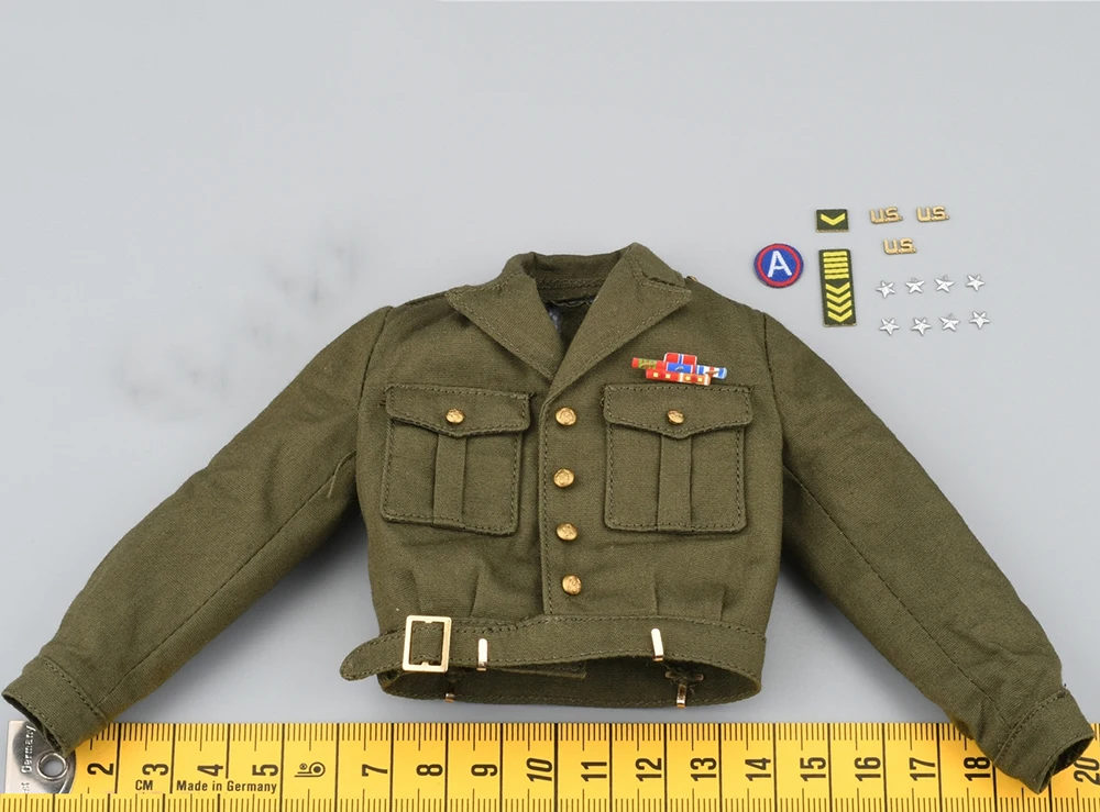 DID-A80164-WWII-Series-US-Soldier-General-Smith-Patton-Uniform-Tops ...