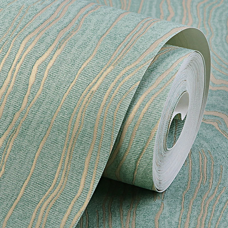 3D-Embossed-Stripe-Wallpaper-Living-Room-Bedroom-Background-Wallpaper ...