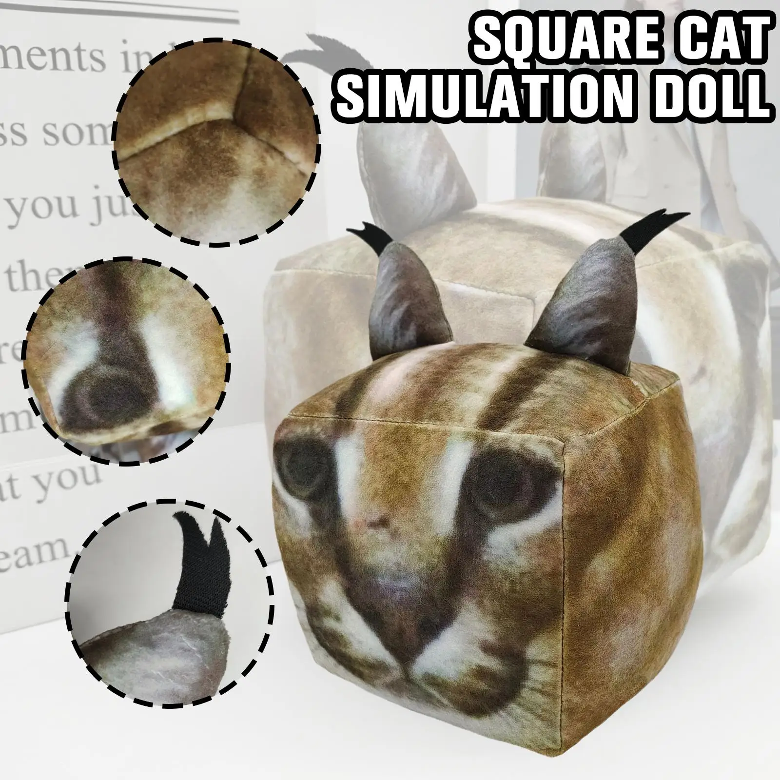 Raise A Floppa Plush Toys Big Floppa Plush Cartoon Cat Plushie Cute ...