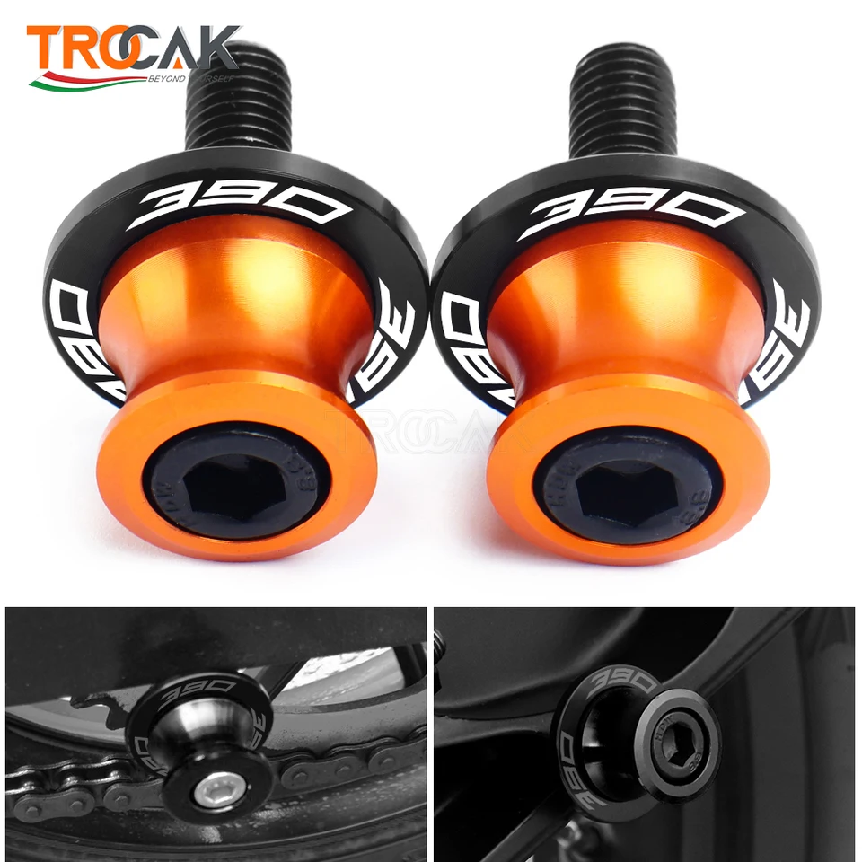 2024 Parts NICECNC Orange M10 XP1.5 Swingarm Spulen Sliders Stand ...
