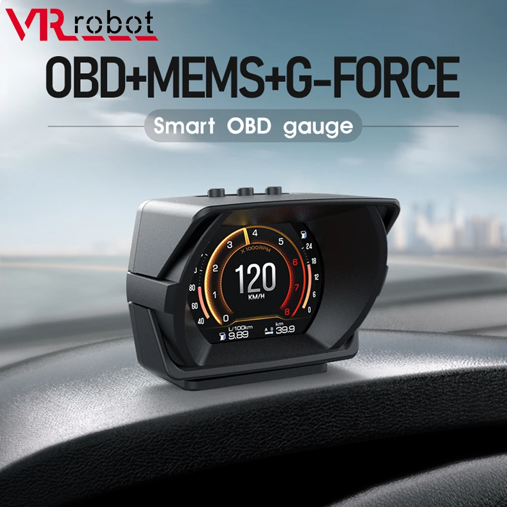 VR-Robot-Car-Head-Up-Display-Auto-OBD-GPS-MEMS-Speedmeter-Slope-Tilt ...