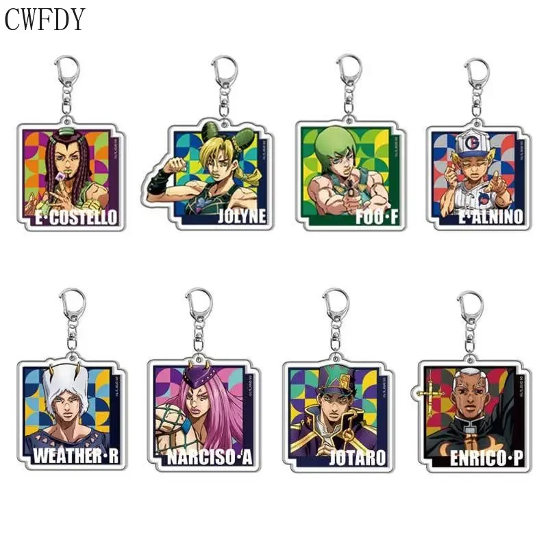 Women-Men-Arcylic-Keychain-Kujo-Jotaro-Kira-Yoshikage-Caesar-Cosplay ...