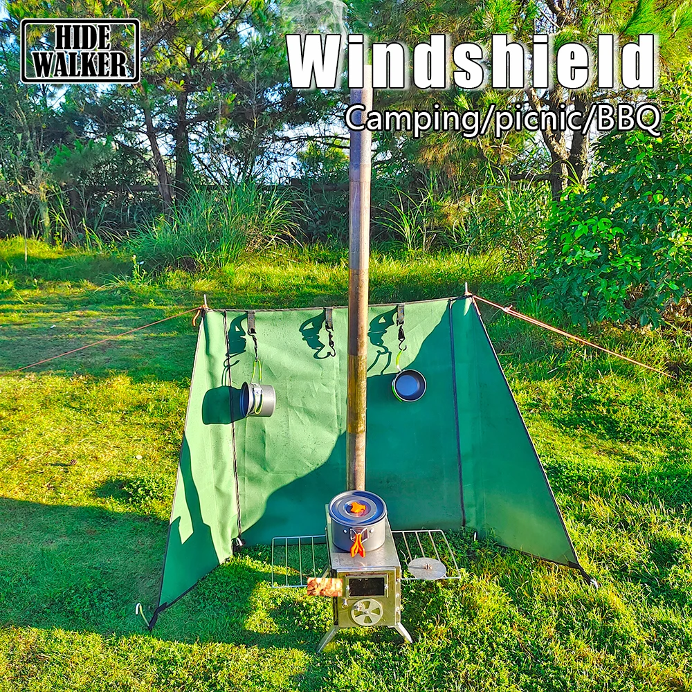 Stove-Windbreak-Camping-Windshield-Stove-Windscreen-Outdoor-BBQ-Wind ...