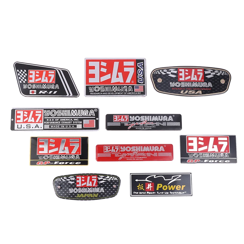 Motorcycle-Sticker-Yoshimura-Exhaust-Decal-Slip-On-Silencer-Muffler-r11 ...