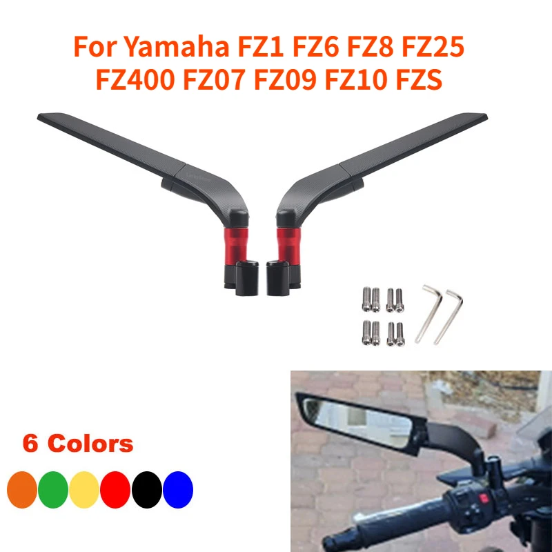Rearview-Mirror-For-Yamaha-FZ1-FZ6-FZ8-FZ25-FZ400-FZ07-FZ09-FZ10 ...
