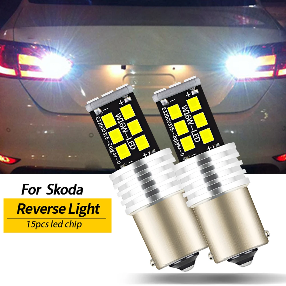 2pcs-LED-Reverse-Light-Lamp-P21W-BA15S-1156-for-Skoda-Superb-MK1-MK2 ...
