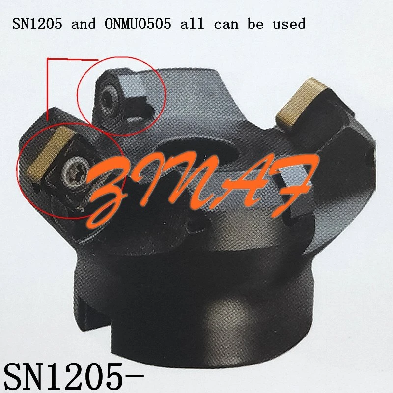 45 Degree Face Milling Cutter Head 50 63 80 Fast Feed Heavy Cutting ...