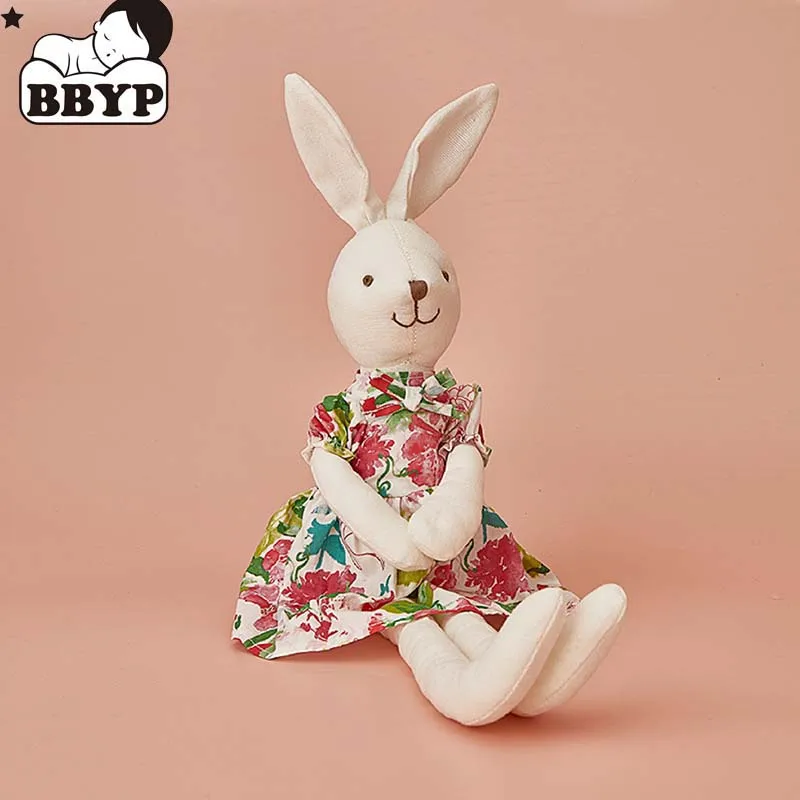 Baby-Bunny-Cloth-Toys-Smoothing-Toy-for-Infant-Cute-Cuddling-sleep-doll ...