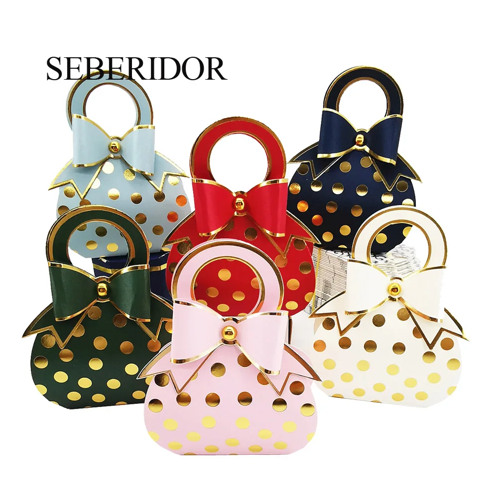 Wedding-Ceremony-Party-Favor-Mini-Paper-Gift-Bag-Candy-Box-Pink-Blue ...