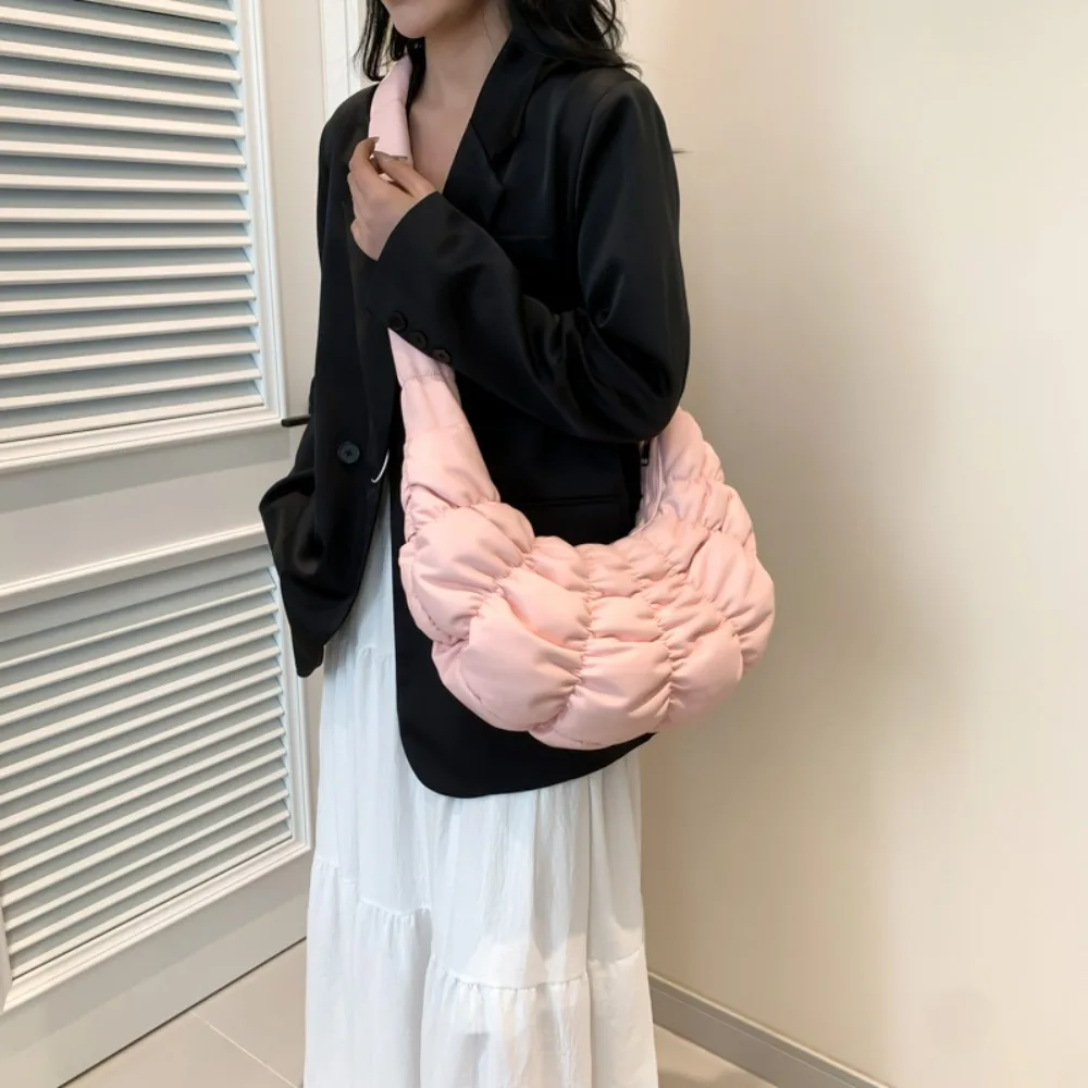 Quilted-Padded-Crossbody-Bag-for-Women-Pleated-Bubbles-Cloud-Shoulder ...