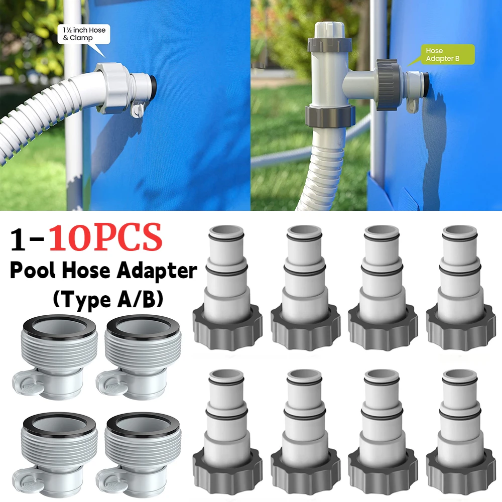 Pool-Hose-Adapter-for-Sand-Pump-Replacement-Hose-Adapter-Pool-Pump-Part ...