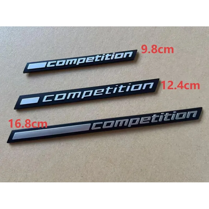 1X ABS COMPETITION Bar Underlined Emblem for Thunder Edition M1 M2 M3 ...