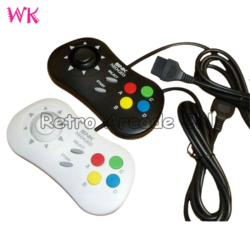 SNK Neo Geo Controller Pad AES MVS & CD 15 pin with custom clicky ...